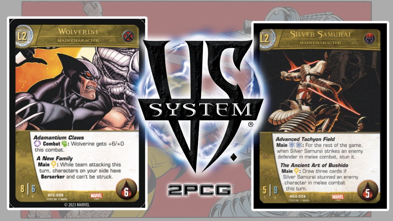 Wolverine Vs Silver Samurai | VS System 2PCG Gameplay - YouTube