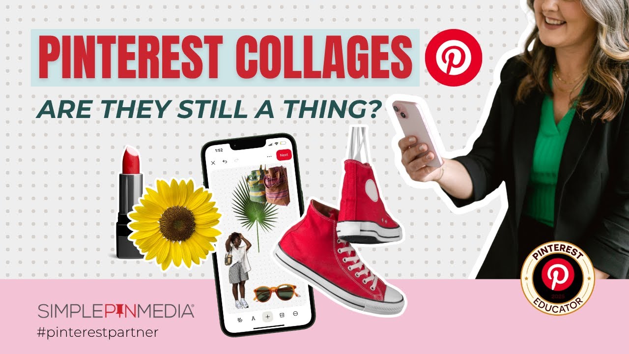 Using Collages on Pinterest - YouTube