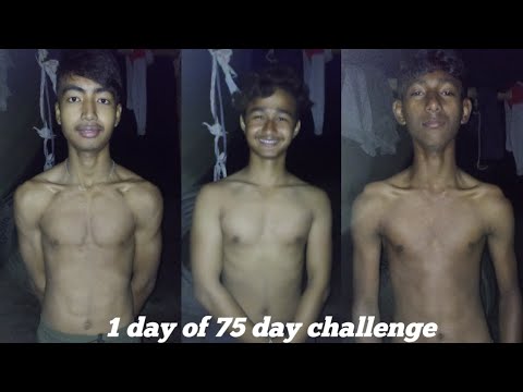 1 day of 75 day challenge | fitness vlog | 75 day rules - YouTube