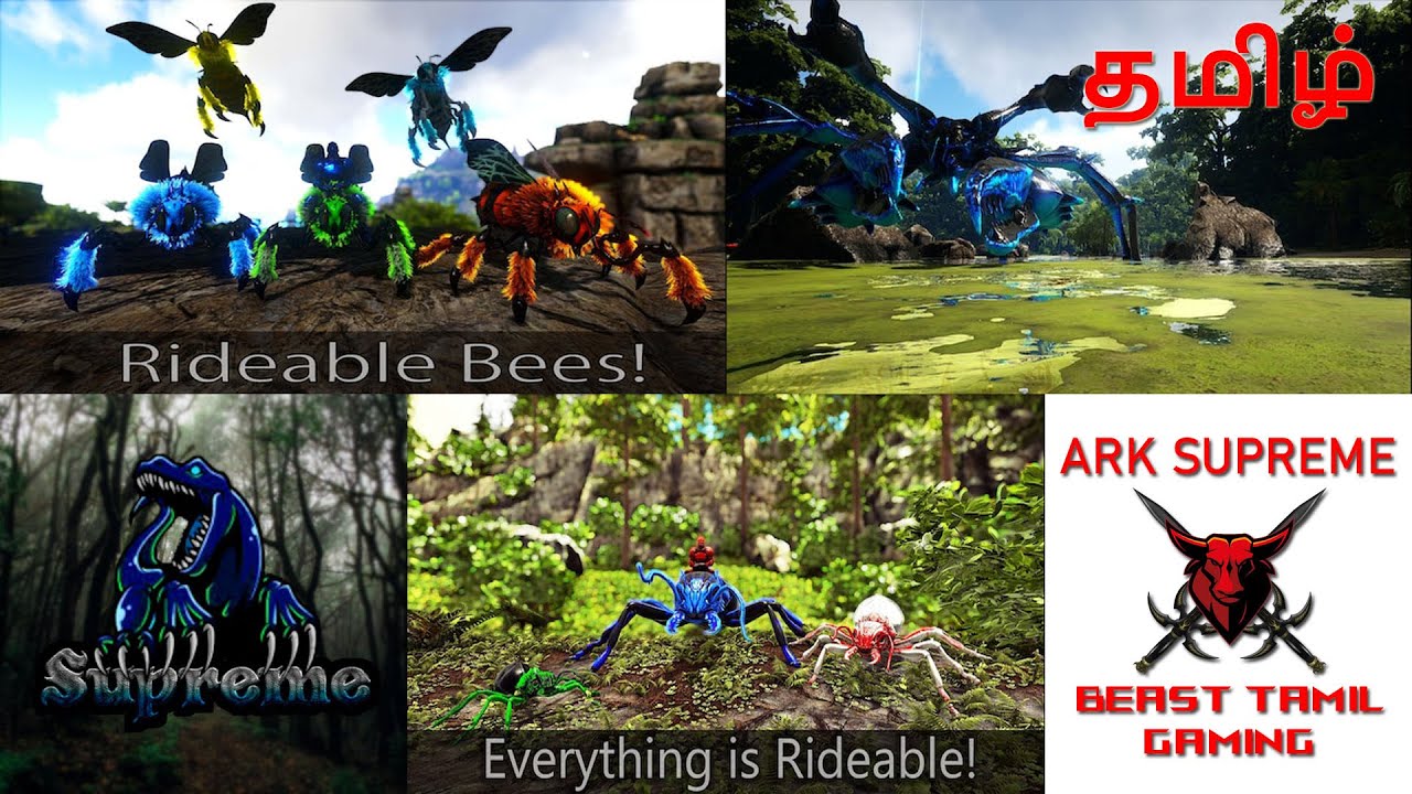 ARK SUPREME MOD PART 4 TIER UPGRADED TO ALPHA - YouTube