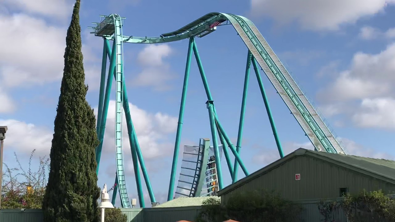 Newest Tallest Fastest Floorless Dive Seaworld, San Diego. California's ...