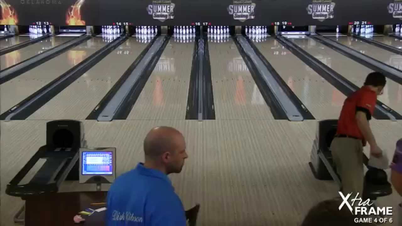 Brett Cooper Has the First 11 Strikes at 2015 PBA Wolf Open - YouTube