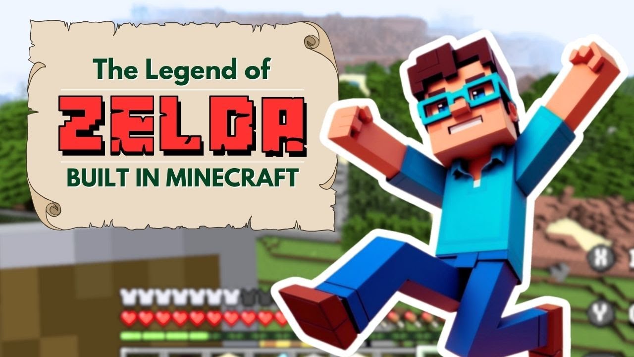 Building ZELDA in MINECRAFT Survival! - YouTube