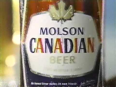 Molson Canadian Beer 1980 - YouTube