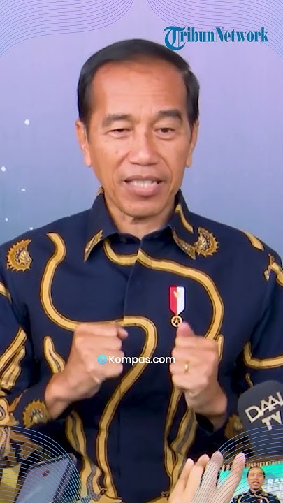 Jokowi Senyum Tipis Saat Disebut Bukan Lagi Kader Pdip Terima Kasih