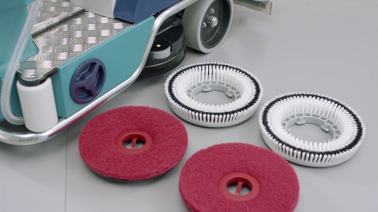 Wetrok Drivematic Delight/Delarge scrubber dryer I Care of the machine ...