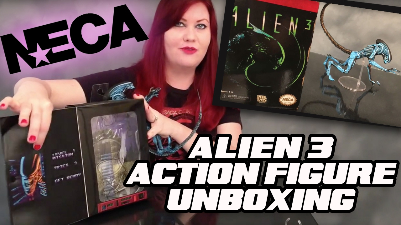 Alien 3 Action Figure Unboxing NECA Reel Toys Dog Alien - YouTube