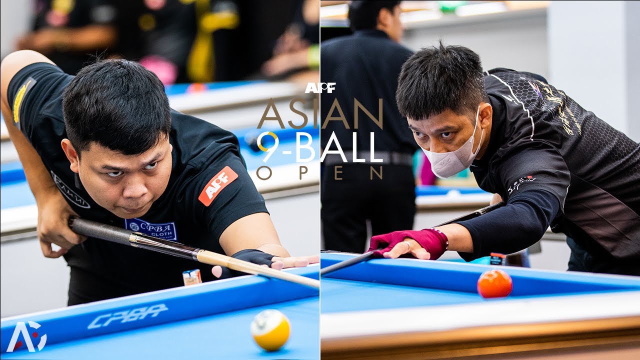 Anthony Raga vs Dang Thanh Kien｜2022 APF Asian 9-Ball Open 亞洲九號球公開賽 ...
