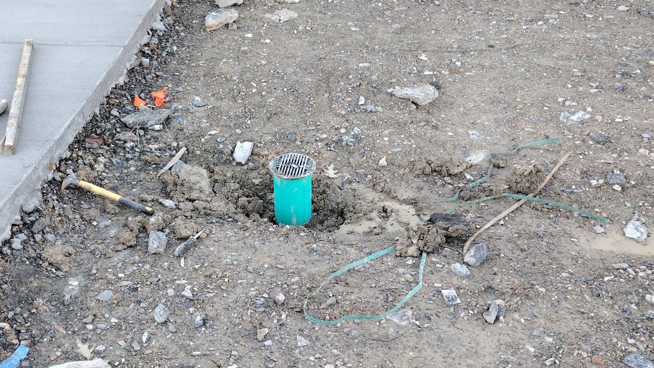 NDS yard catch basin Riser install & why I prefer the little round ...