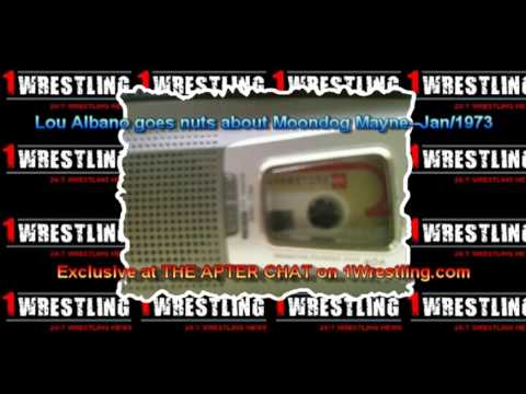 ONE OF THE BEST INTERVIEWS EVER -- LOU ALBANO GOES NUTS ABOUT MOONDOG ...