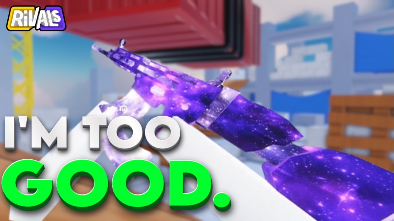 I'm a LEGEND with the ASSAULT RIFLE in ROBLOX RIVALS... - YouTube