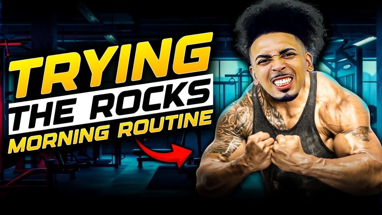 Trying The Rock’s Morning Routine - YouTube