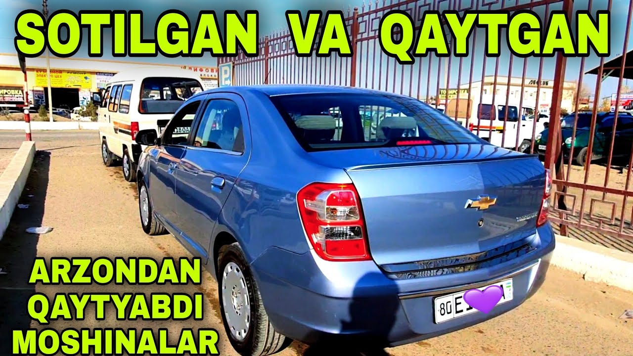 Sotilgan Va Qaytgan Moshinalar Narxlari Buxoro MoshinBozor Енг Арзон ...