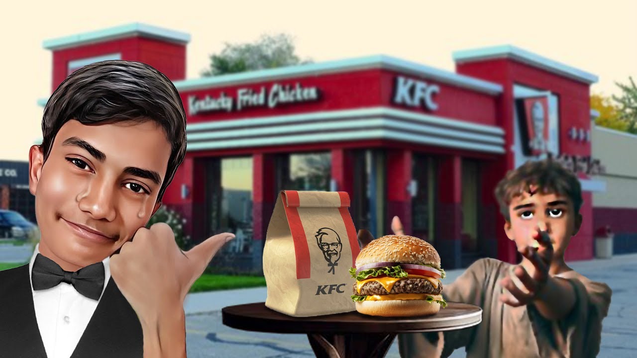 I gave KFC BURGER to Random People | Emotional Public Reaction🥺 | in ...