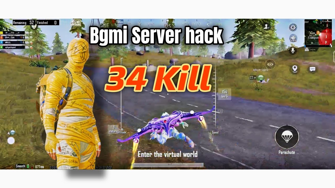 BGMI SERVER HACK | 🤬🤩 34 KILL | @dream_opabhi - YouTube