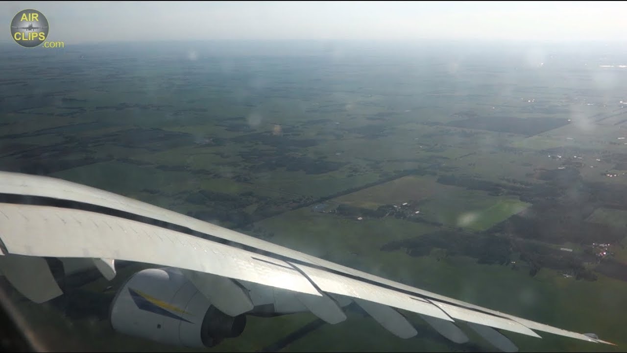 WORLD'S LARGEST! An-225 Mriya Landing seen from separate Rear Upper ...