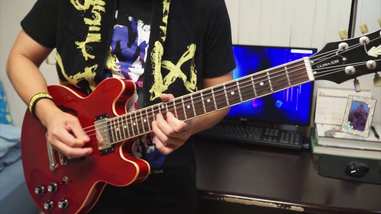 ONE OK ROCK | NO SCARED Live ver. (Guitar Cover) - YouTube