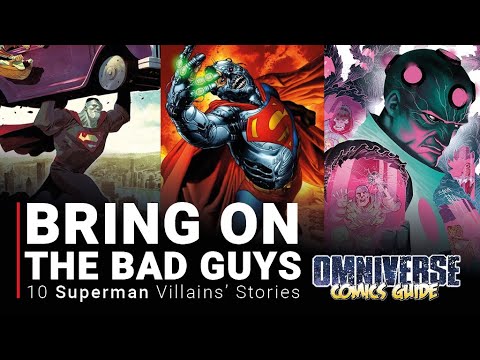 Bring on the Bad Guys: 10 Superman Villains’ Stories - YouTube