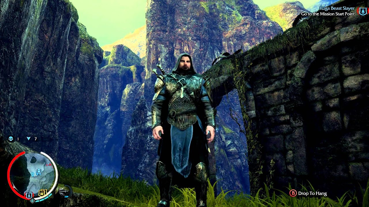 Shadow of mordor pc Talion Dark Ranger skin idle animation (or lack of ...