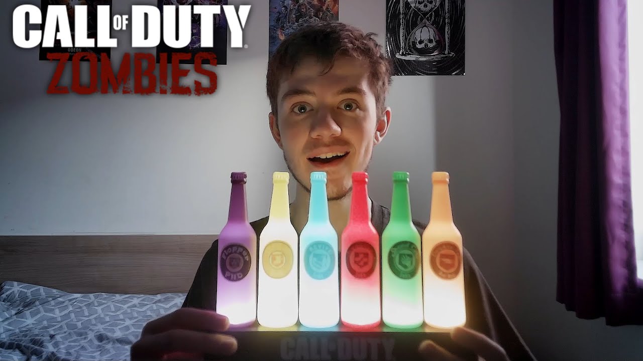CALL OF DUTY ZOMBIES: Perk Lights Unboxing! - YouTube