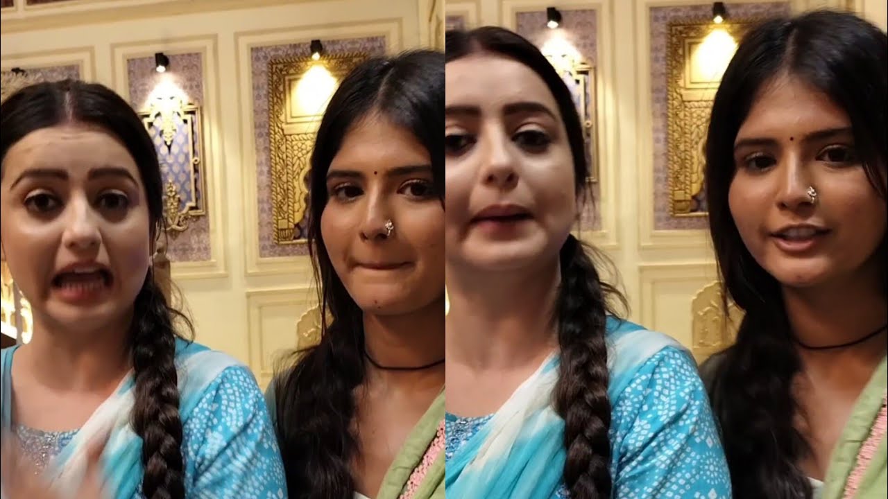 Nath TV serial Krishna Gauri Ki Jodi gahna set per Chhavi Pande ki ...
