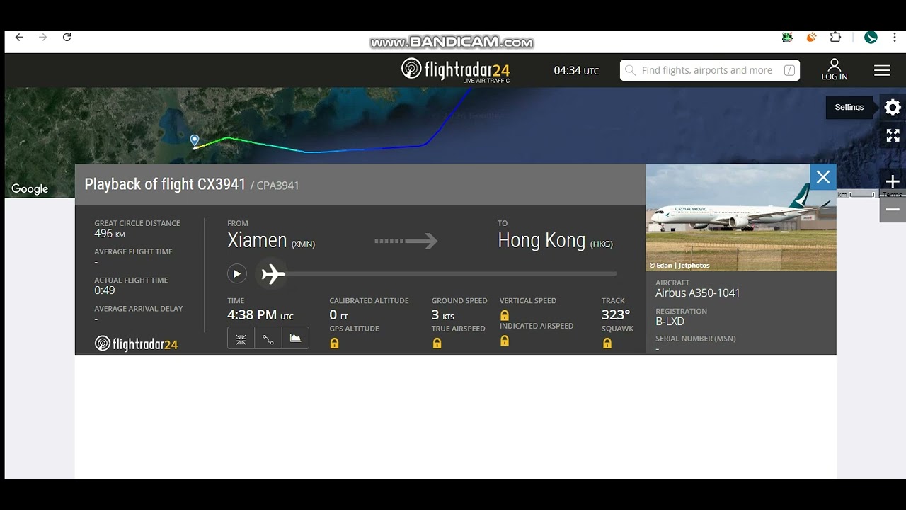 CX FLEET UPDATE: B-LXD returned to Hong Kong from Xiamen today - August ...