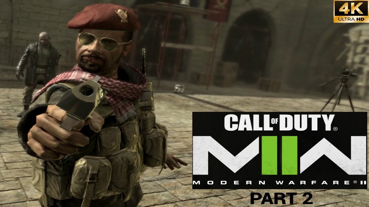 CALL OF DUTY MODERN WARFARE Walkthrough Gameplay Part 2 - PRESIDENT AL ...