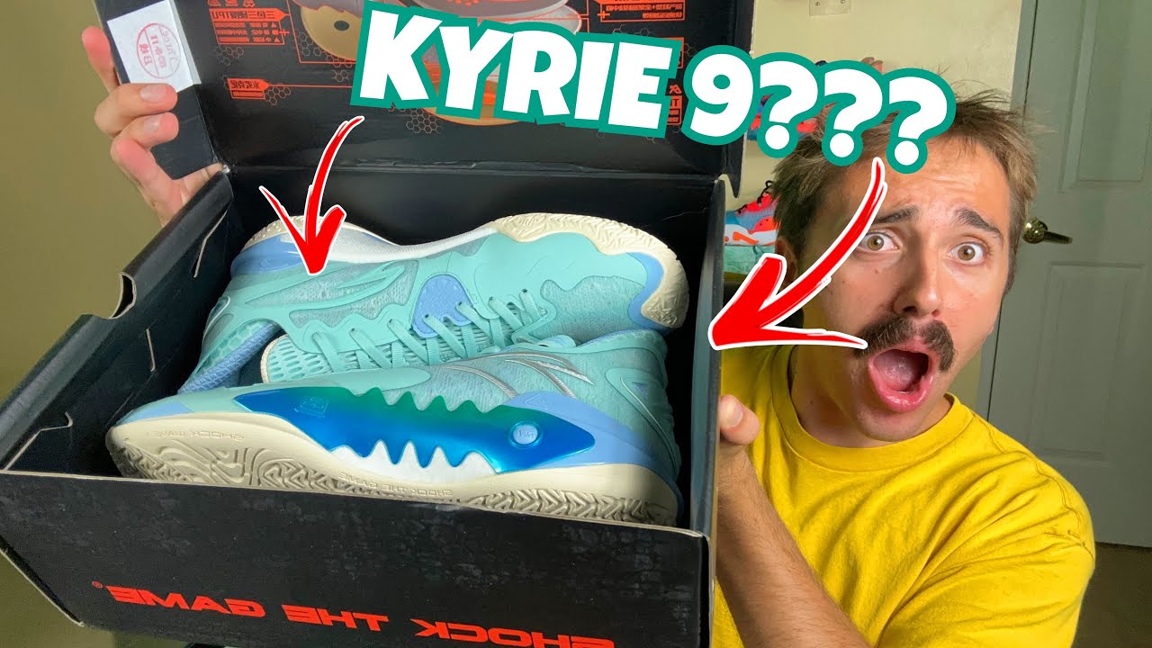 KYRIE 9??? KYRIE ANTA SHOCKWAVE 5 UNBOXING - YouTube