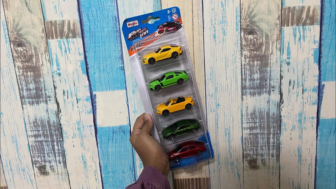 Unboxing Toy Maisto Cars ( 5 in 1 pack ) 🚗 - YouTube