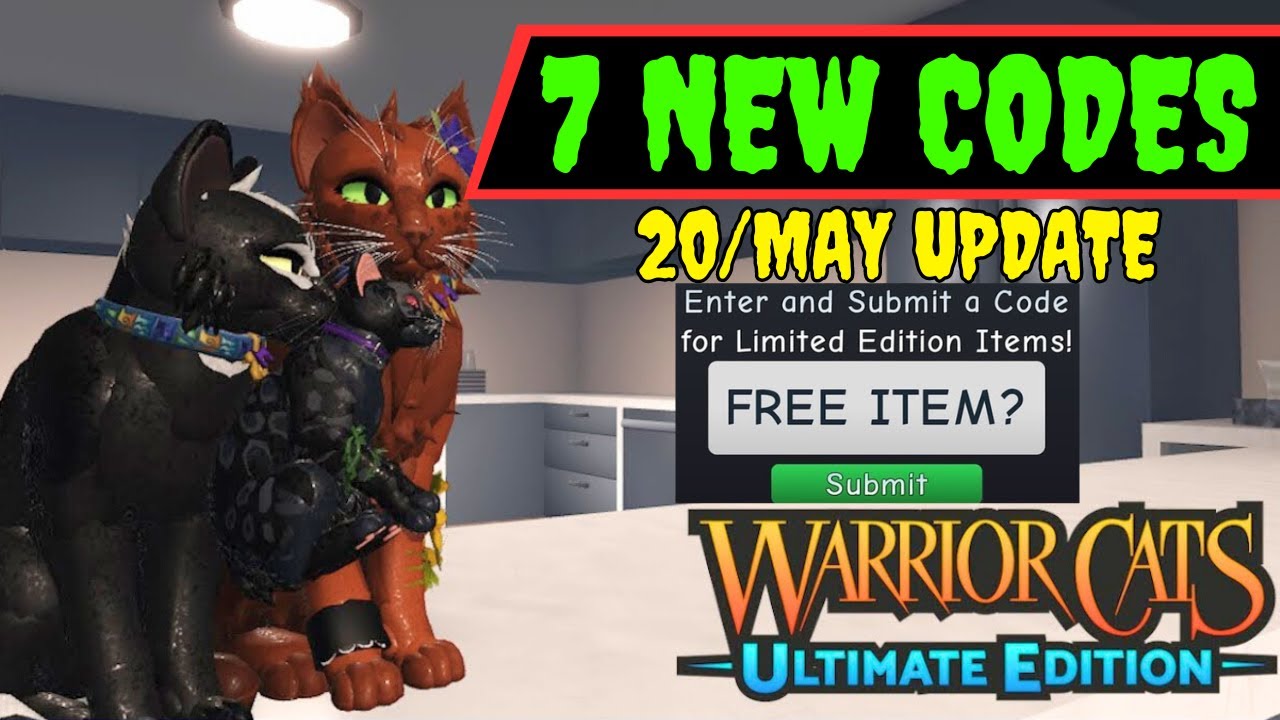 ⚠️20 MAY NEW UPDATE⚠️WARRIOR CATS CODES ROBLOX 2024 - WARRIOR CATS ...