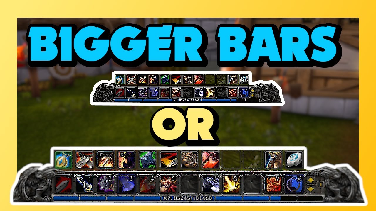 WOW How To Make Action Bars Bigger WOW How To Make Your Default UI Bigger No Addons Needed WOW How To Make Action Bars Bigger WOW How To Make Your Default UI Bigger No Addons Needed