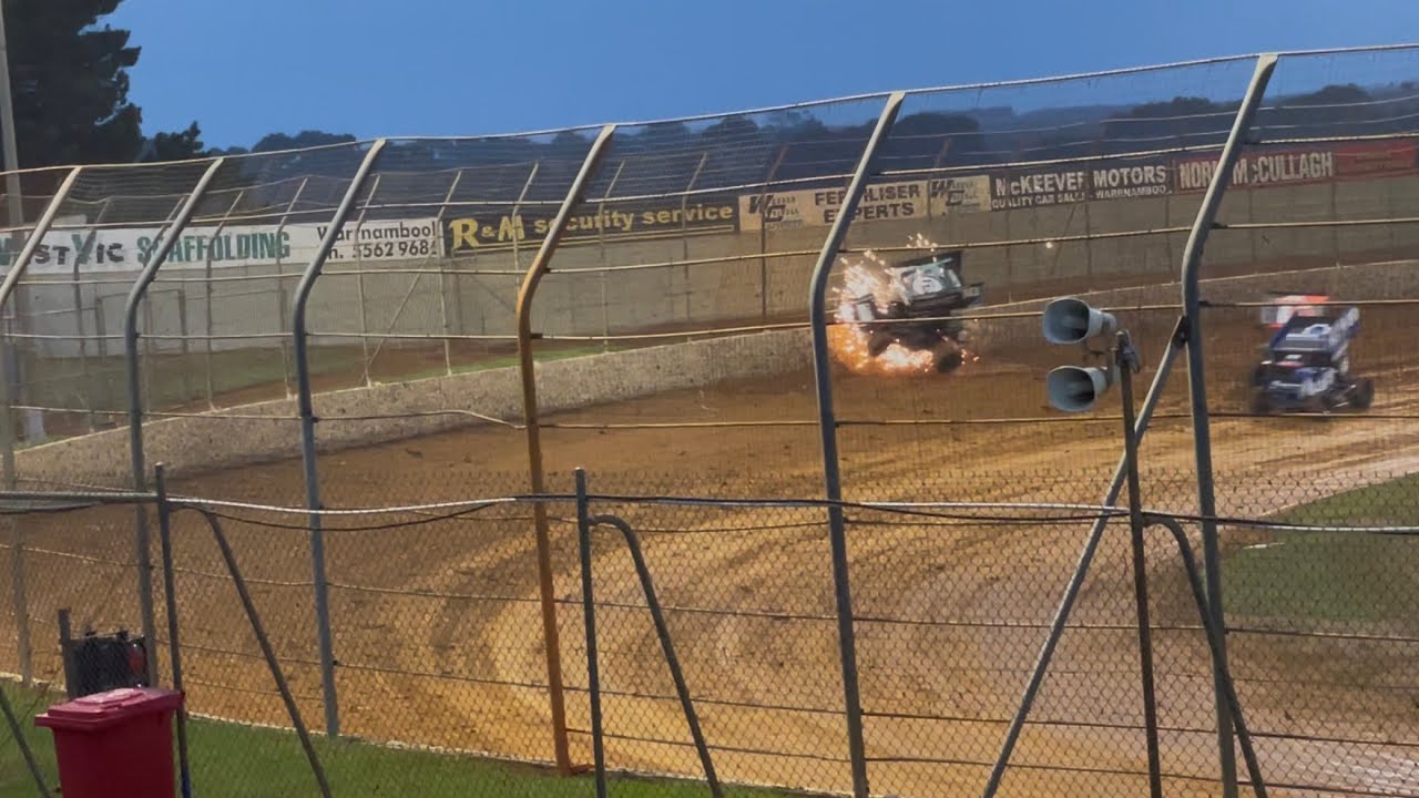 Sprintcars 360/LS Steven Loader Huge Crash Victorian Title Premier ...