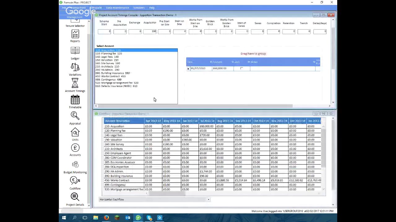 Pamwin 3 - Project management and reporting - YouTube