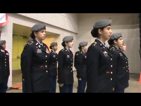 North Salem HS JROTC Unarmed Drill (Lady Vikings) Regulation Drill ...