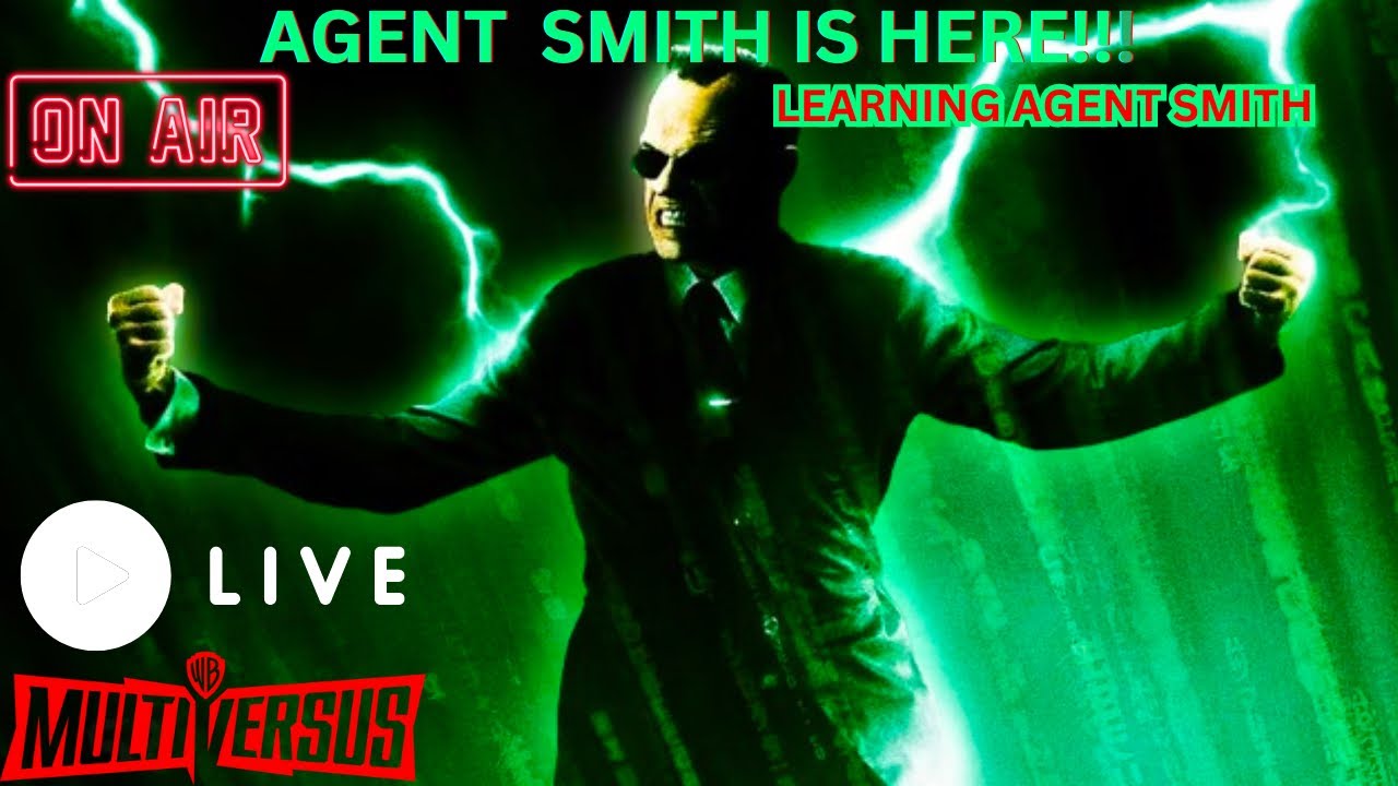 🔴LIVE - MultiVersus - Learning and Showing Tech With Agent Smith - YouTube