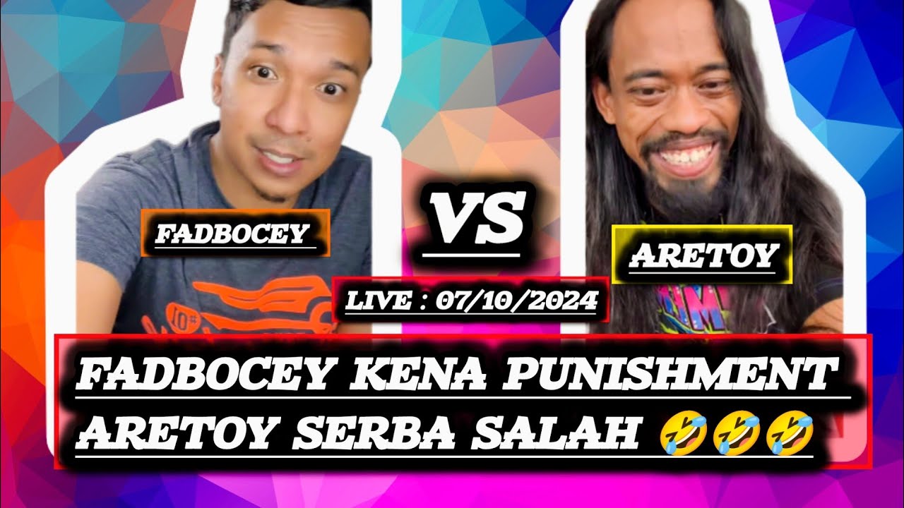 fadbocey Pk Aretoy Cekadak Live lawak 06/10/2024 #fadbocey #acaps # ...