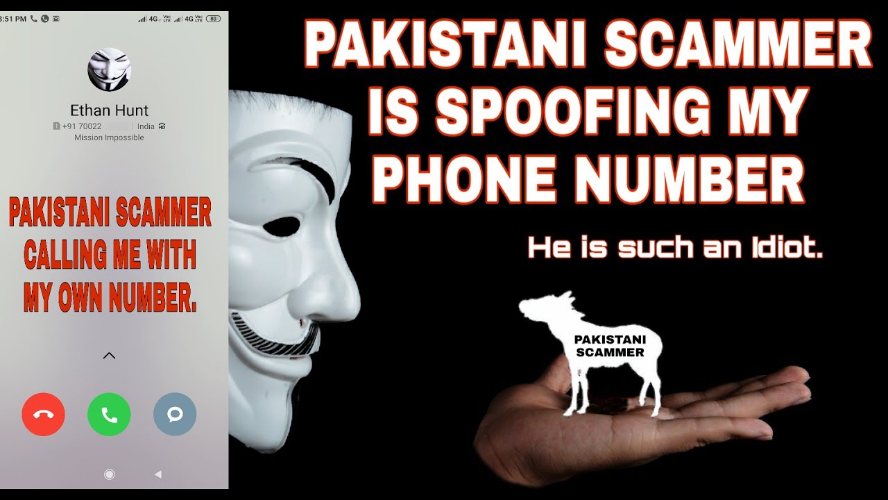 Call Spoofing, Pakistani KBC scammer spoofing my phone number ...
