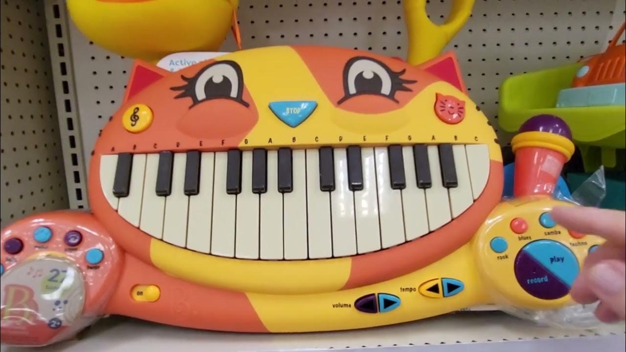 KITTY CAT KEYBOARD FOR AGES 2 AND UP - MEOW - PRESCHOOL FUN TOY ...