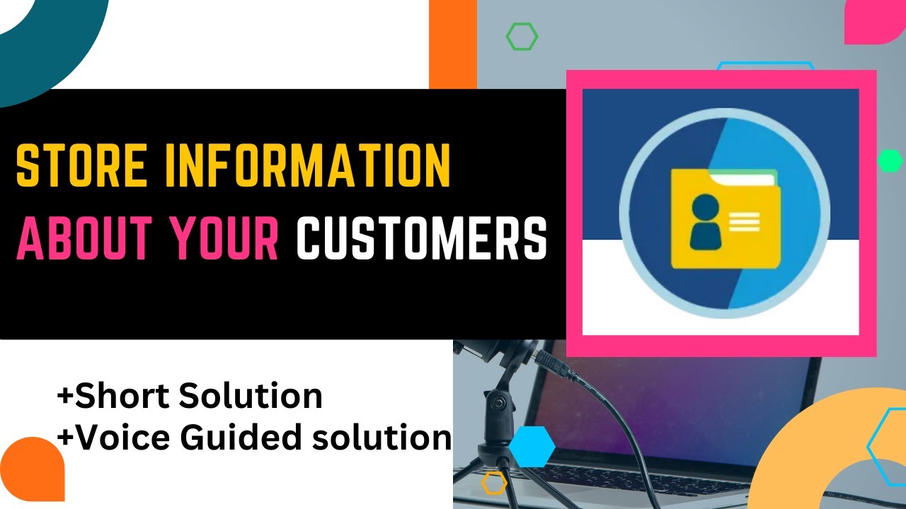 Store Information About Your Customers || Accounts & Contacts for ...