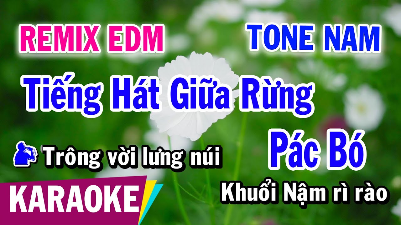 Tiếng Hát Giữa Rừng Pác Bó Karaoke Nhạc Sống Tone Nam | Karaoke Bình ...