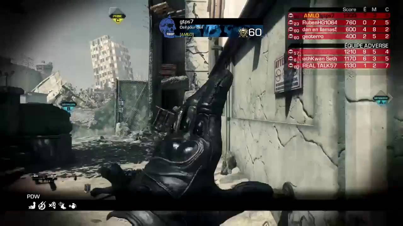 TK: DragonKi11er03 / PDW: DeathKwan Seth / Rage Quit: Z3R0 Diversity [CoD: Ghosts - Reinforce ...