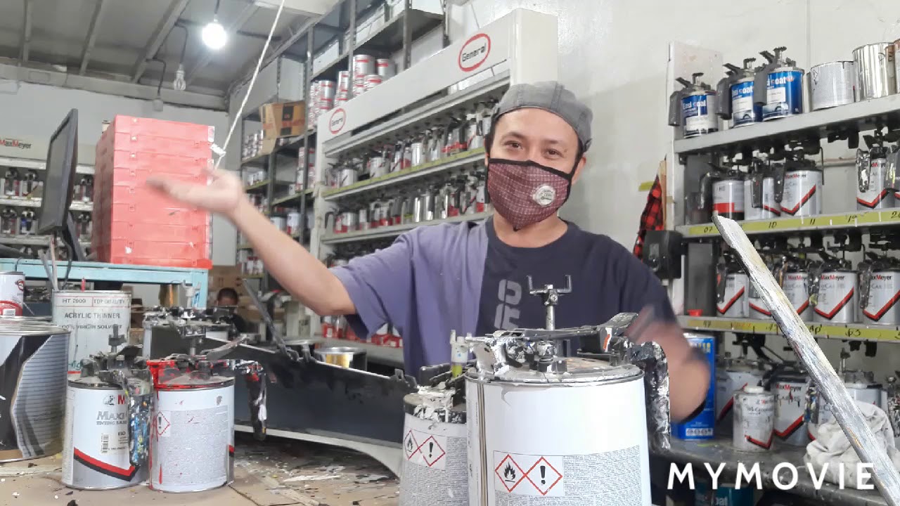 Color Paint matching GMC wa636r switchblade silver - YouTube