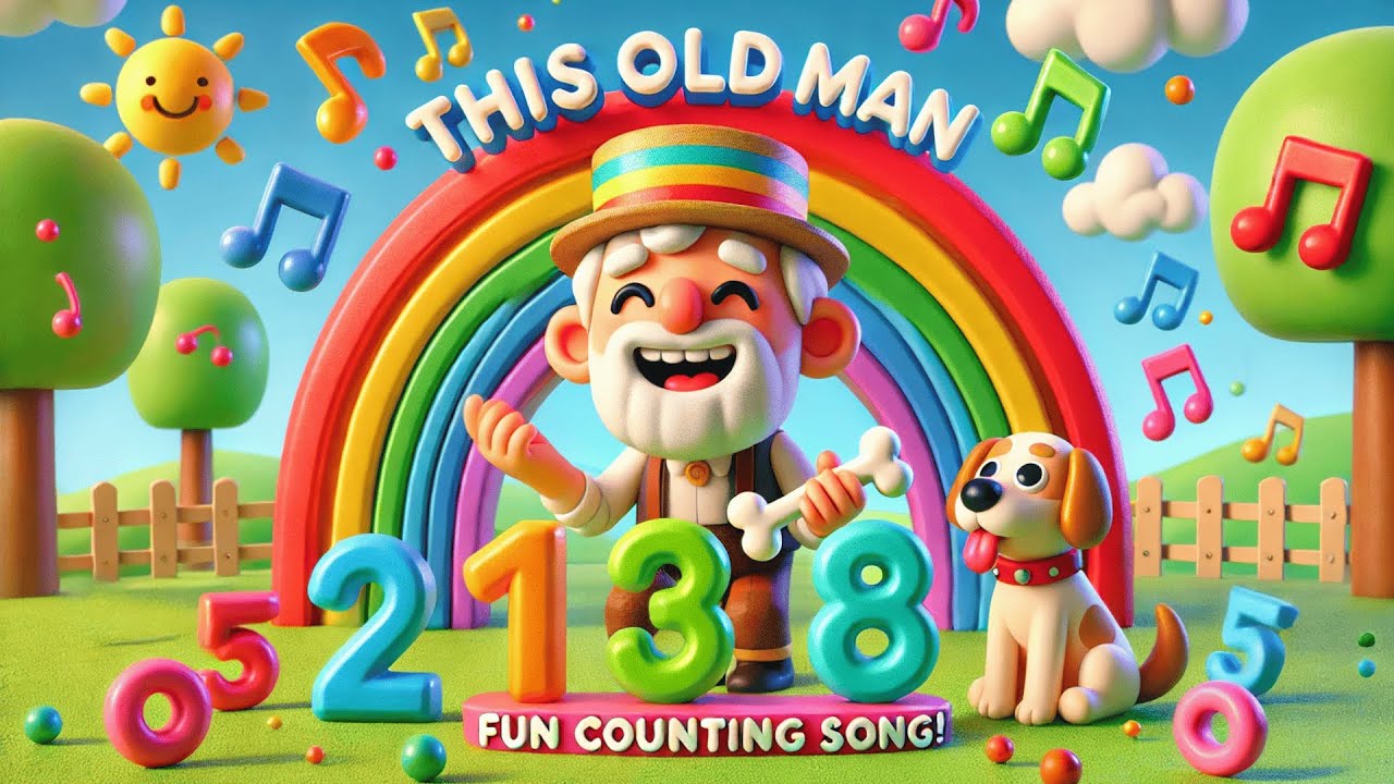 This Old Man | Fun Counting Song for Kids - YouTube