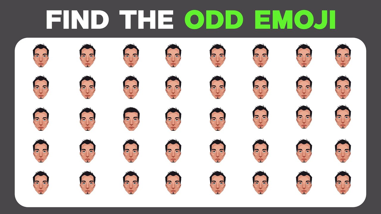 Find the ODD One Out | Emoji Quiz | Easy, Medium, Hard, Impossible - YouTube