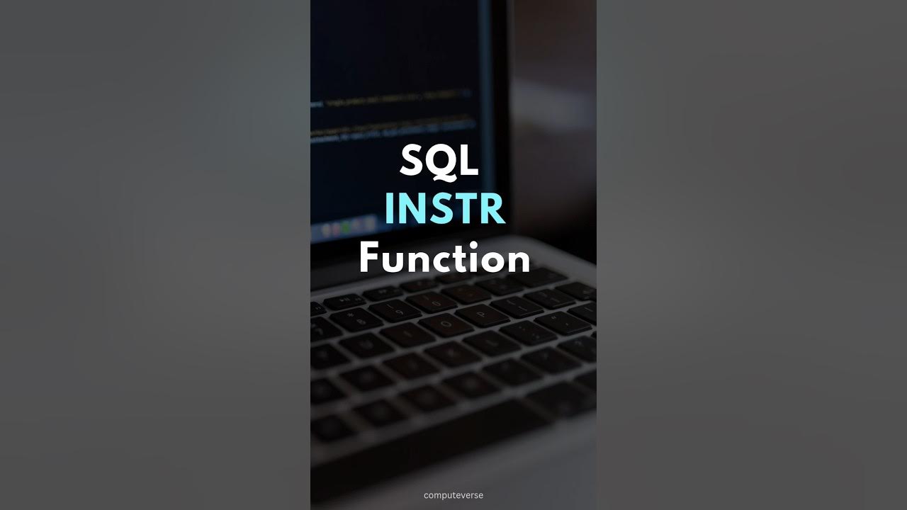 🔍 SQL INSTR Function: Finding Substring Positions! 🧭 - YouTube