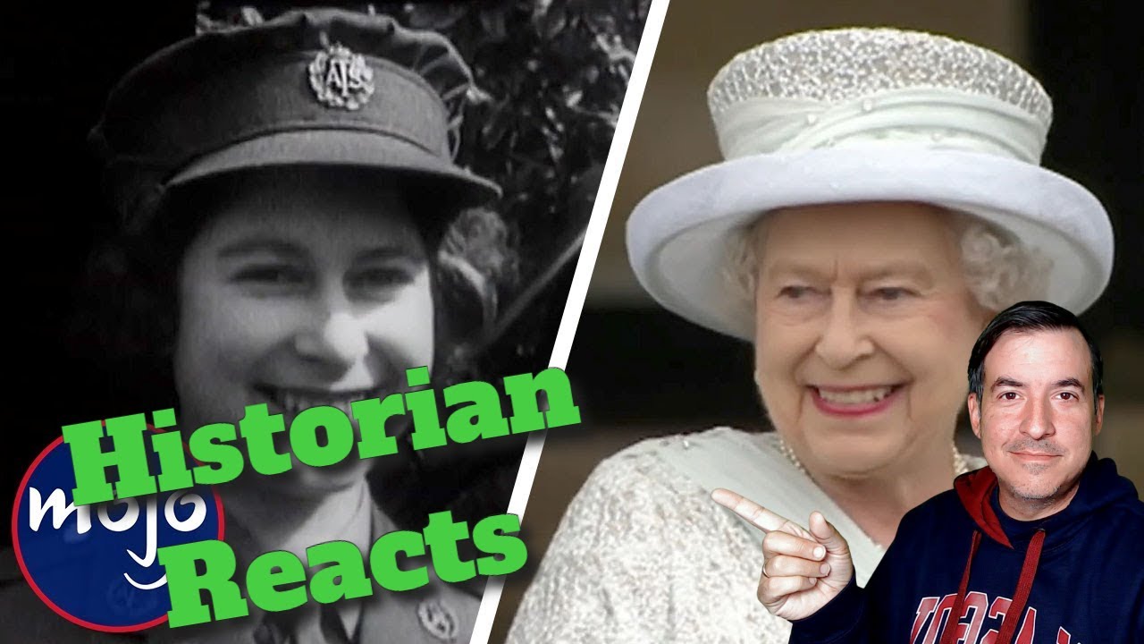 Historian Reacts - 10 Greatest Moments From The Queen's Reign - YouTube