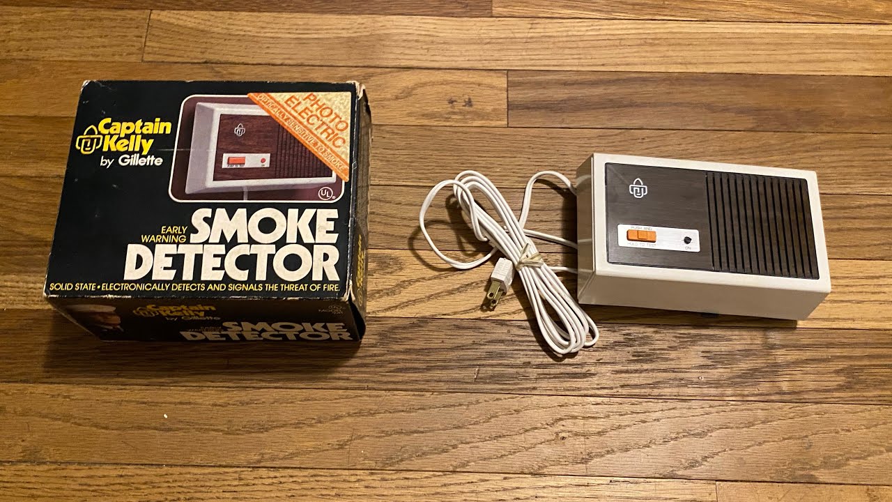 Gillette Captain Kelly 941 Linecord Smoke Alarm Unboxing - YouTube