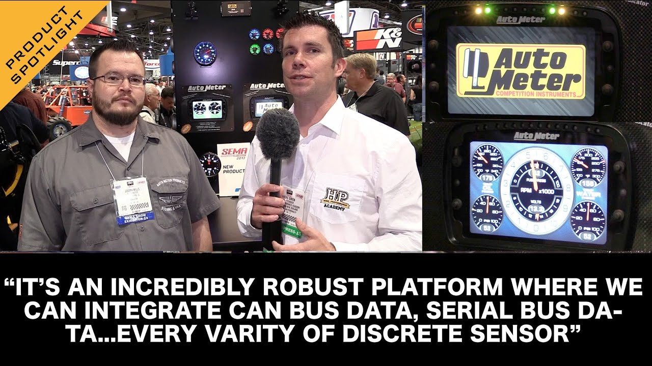 Auto Meter LCD Dash - Built for Nascar - YouTube