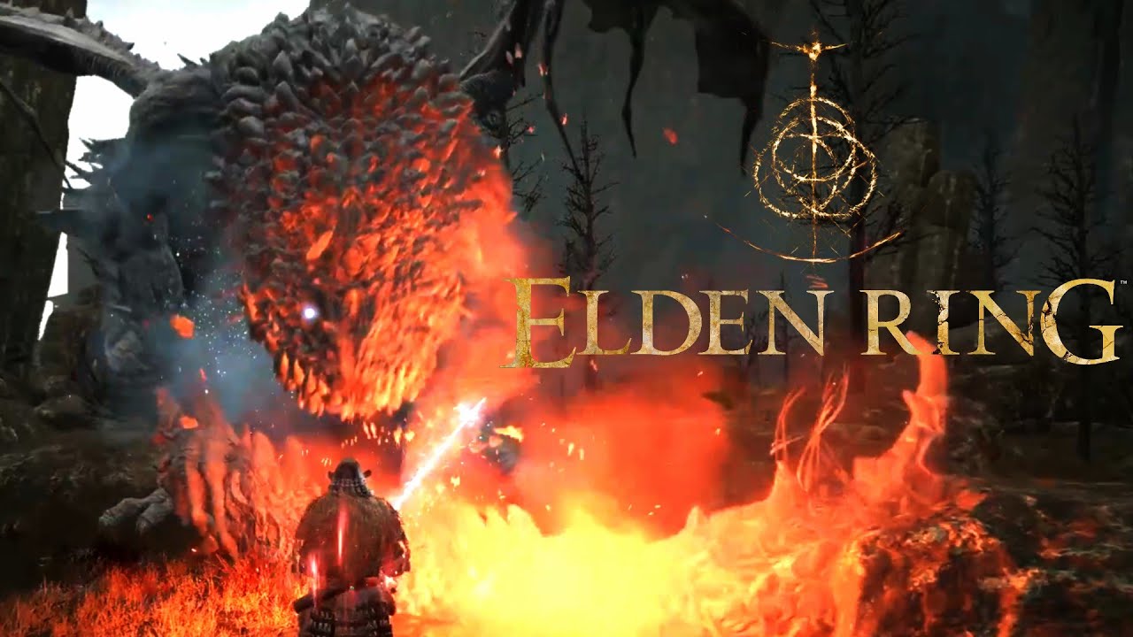 ELDEN RING | Magma Wyrm – Lava Boss Battle & Narrow Escape - YouTube