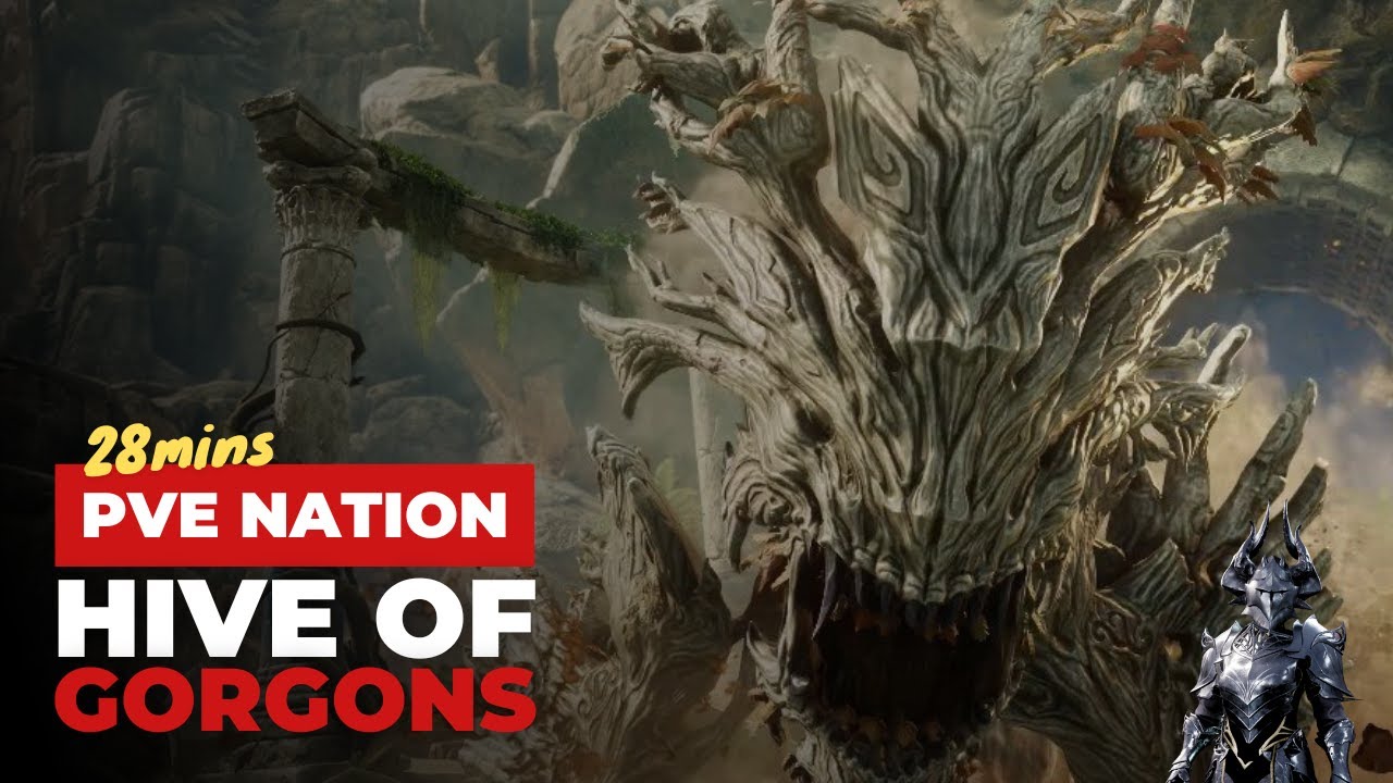 Hive Of Gorgons Speed run 28 mins - PVE Nation - YouTube